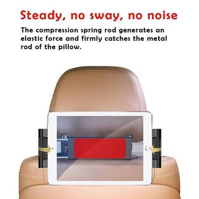 Car Tablet Holder Stand Seat Back Phone Holder Adjustable Ar