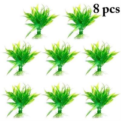 8pcs Simulation Artificial Plants Aquarium Decor Water