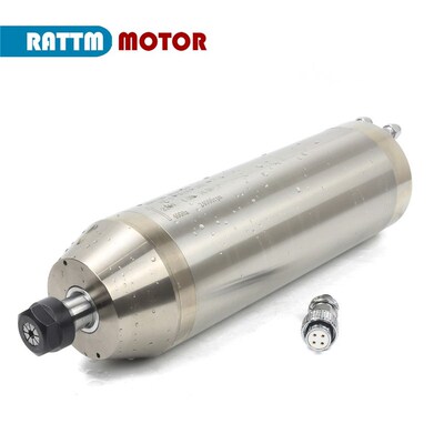 4.5KW 220V / 380V Waterproof Water cooling spindle motor for