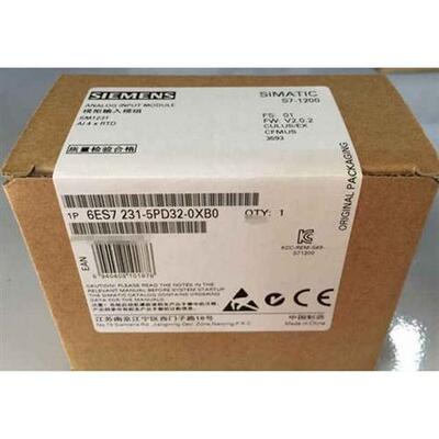 议价S7-1200SM1231RTD温度传感模块模拟输入西门子6ES7231-5PD32-