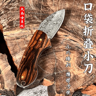 5Cr15MoV折叠小刀便携多用