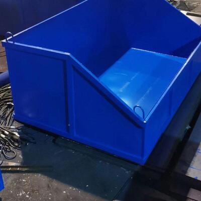 量现货垃圾料斗筋废池多规格建筑施钢工移动式IGX容量大大废料池