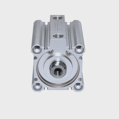 隆运气缸20/25/32/40/50/63带磁外螺纹非标支持加工LQB薄型气缸