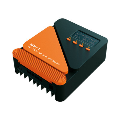 家用光伏板智能识别充电控制器12/24vmppt10a-60a太阳能控制器