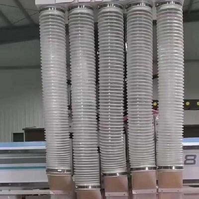 PVC钢丝透明软管橡胶波纹管软管大口径木工吸尘软管支持免费拿样