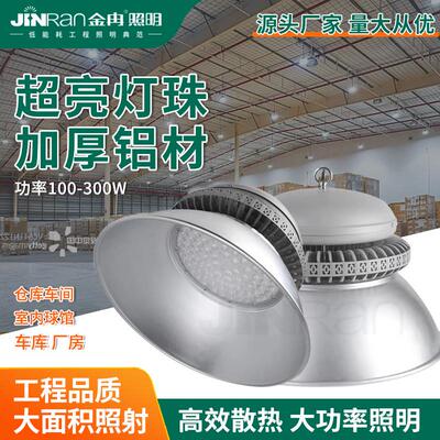 宝山灯神工矿灯LED厂房灯工厂车间仓库照明灯室内球场照明工矿灯