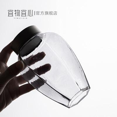 风宜长物玻璃仓密封罐防潮透明家用茶叶储存罐高档茶茶叶罐储物罐