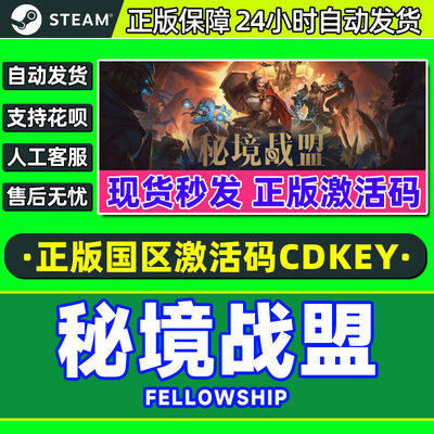 Steam游戏 秘境战盟 Fellowship 国区激活码CDKey PC正版中文游戏