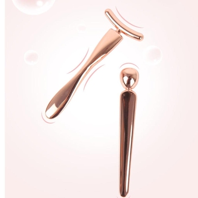 2pcs Face Massager 3D Roller T Shape Facial Massage Kit