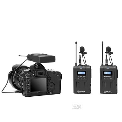 BY-WM8 BY WM8 Pro K1 K2 K3 K4 K7 UHF Dual Wireless Microphon
