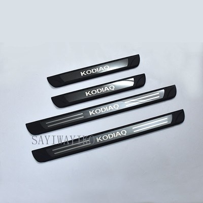 FIT For Skoda Kodiaq 2017 2018 2019 Accessories car door sil
