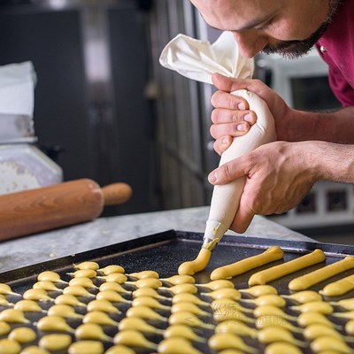 16Pcs/set Silicone Pastry Bag Icing Piping Cream Reusable Pa