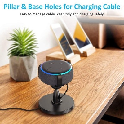 Table Holder For Echo Dot 3Rd Generation, 360° Adjustabl