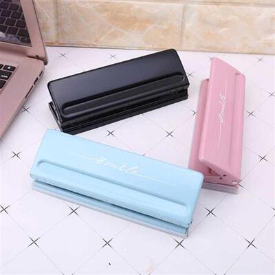 6-Hole Standard Adjustable Punching Machine Loose-leaf Noteb