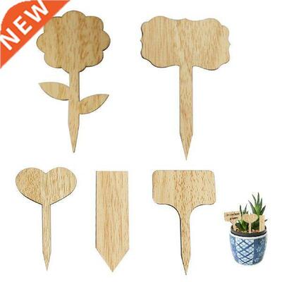 60pcs Bamboo Plant Labels Eco-Friendly Wooden Plant Sign
