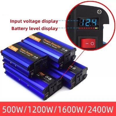 Inverter Matahari DC 12V 24V 36V 48V Hingga 220V Amplifier
