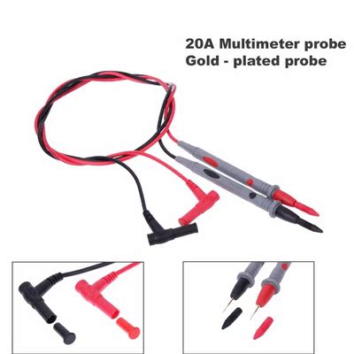 1 Pair Universal Probe Test Leads Pin for Digital Multimeter