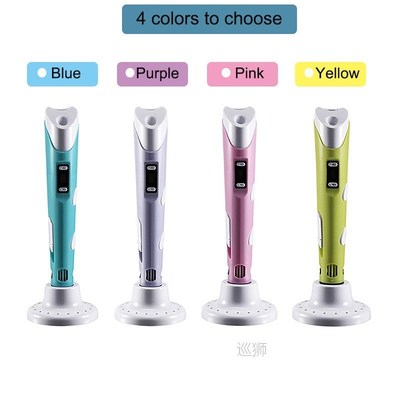 3D Printing Pen DIY Drawing Pen With LCD Display 3D Pen With