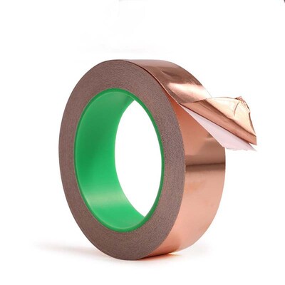 20M DouBle ConDuCTive Copper Foil TApe ADhesive CirCuiT BoAr