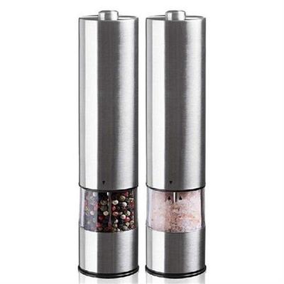 2PCS Electric Salt Pepper Grinder Automatic Adjustable