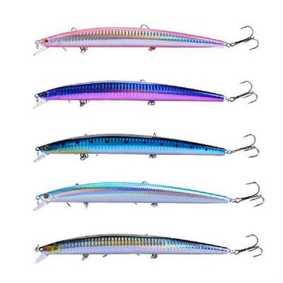 Fishing Tackle Artificial Large Bass Hook Minnow Lure