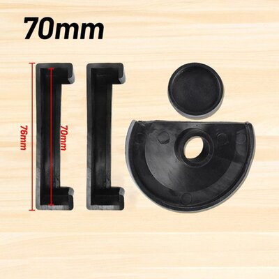 4Pcs/Set Bench Vise Rubber Pad 360 Degree Table Vice Protect