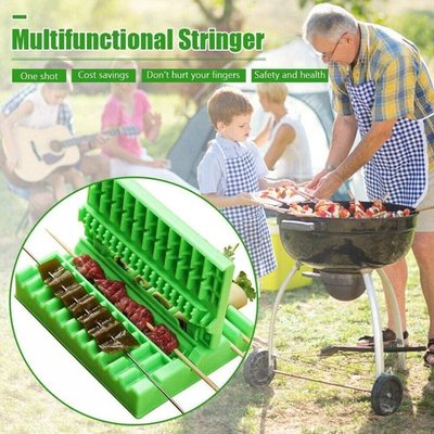 Skewers Kebab Maker Barbecue Stringer Box Machine Beef Pork