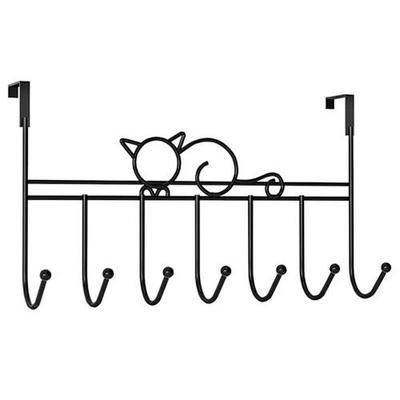 over the Door Hook Bathroom Hanger Coat Clothes Hat Bag