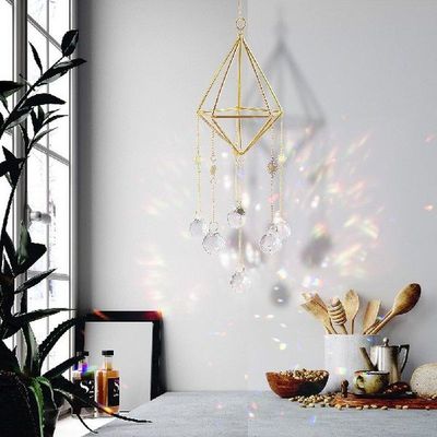 Hanging Prism Rack Ball Light Catcher Crystal Outdoor