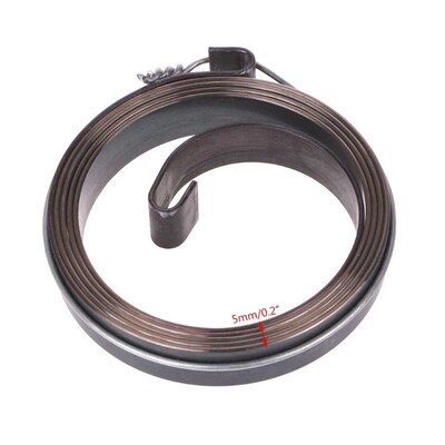 Thickness 5mm Recoil Pull Starter Start Spring Kit Replaceme