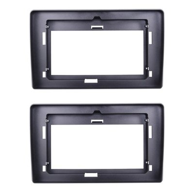 2pcs 10.1 Inch Car Fascia for Toyota Hiace 2010-2018 2Din Fa