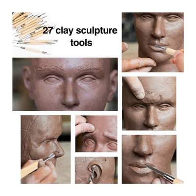 Arts Crafts Clay Sculpting Tools Set Modeling Carving Tool K