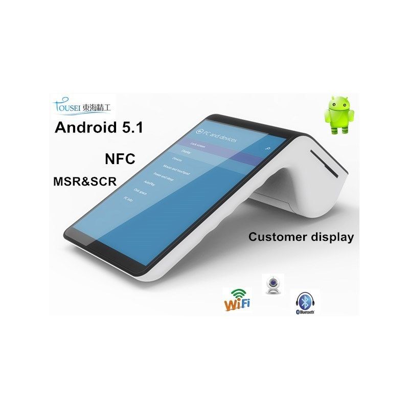 EMV touch screen 4G payt portable smart mobile android pos t_虎窝淘