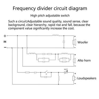 3 Way Treble Weah-3505 Medium Bass Stage Professional Speake