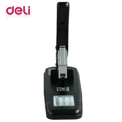 Deli 1pcs large stapler heavy duty thickening and long effor