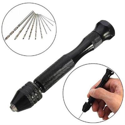 11pcs/Set 0.3-4.0mm Mini Hand Drill Wood Drilling Set