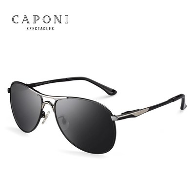 CAPONI Driving Photochromic High Quality Sunglasses Polariz