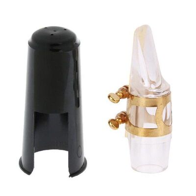 Mouthpiece Kit Plastic Mouthpiece Ligature Sax Cap Clip