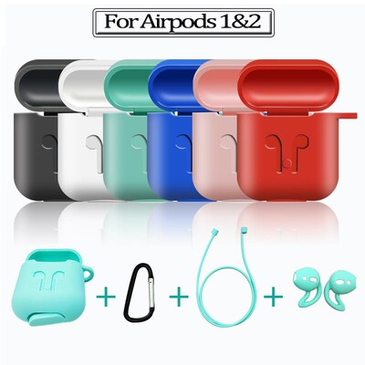 1-4kits Cute Earpods Protective Case  AirPod Sport Silicone