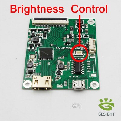 8.8 inch LCD Display HSD088IPW1-A00 1920x480 LCD Screen Brig