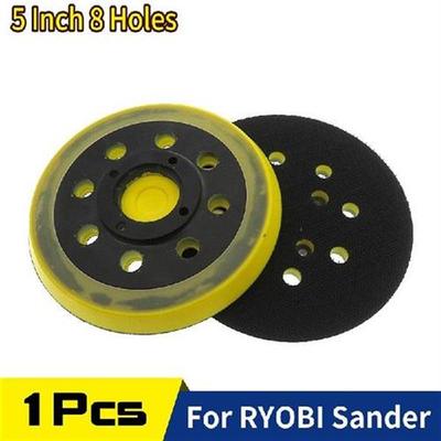5 Inch Hook  Loop Sanding Pad 8 Holes Backing Plate 125mm