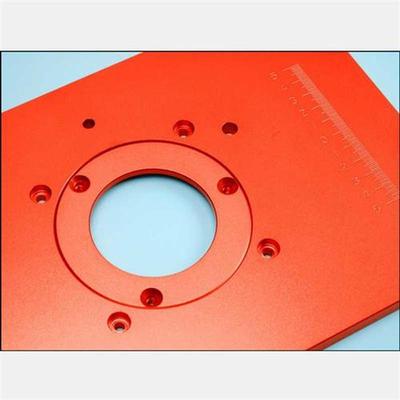 Router Table Insert Plate Aluminium Alloy 200*300*10MM With