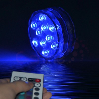 10LEDs Diving Knob Lights LED Pool Lights Aquarium Colorful