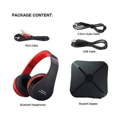 Bluetooth Headphones Transmitter for TV Watchin Wireless Ste