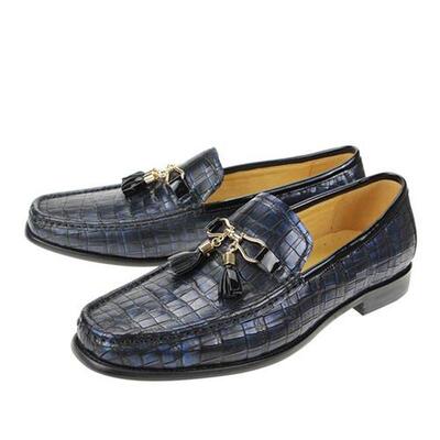 Shoes for Men Designer High Quality Genuine Leather Loafer F