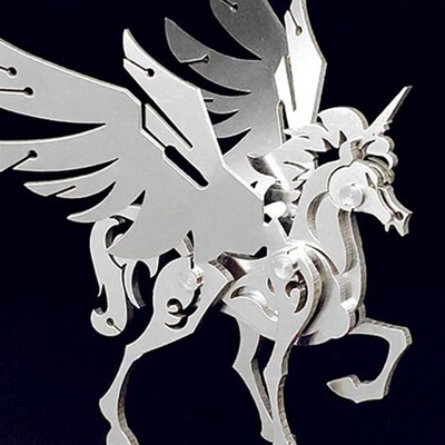 3D Metal Puzzle Dinosaur Unicorn Scorpion Model KITS Assembl
