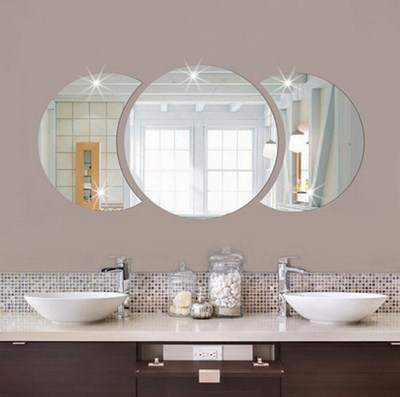 Decorative-Mirrors-Sticker Wallpaper Background-Decoration C
