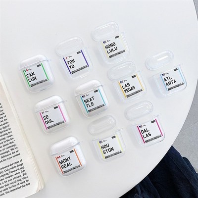 Earphone Case for Apple AirPods Wireless bluetooth headset