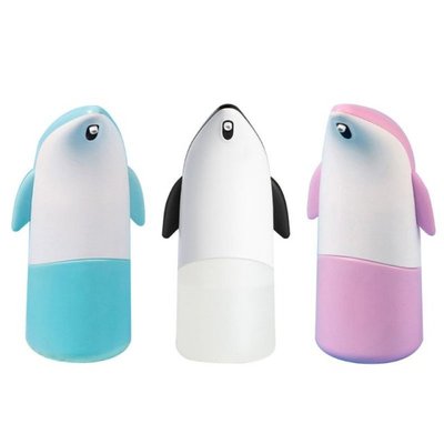 Cute Penguin Pattern Soap Dispenser Touchless Automatic Foam