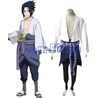 Japanese Anime Naruto Shippuuden Uchiha Sasuke 3rd Cosplay U